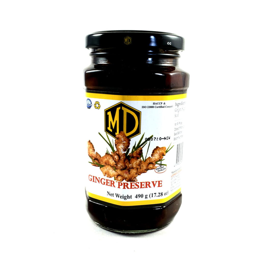 MD Ginger Preserve 490g - Sooriya Lanka Groceries
